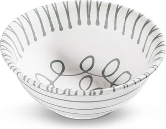 Gmundner Keramik Graugeflammt Geschirr, Salatsch&uuml;ssel (&Oslash; 26cm), handgemacht in &Ouml;sterreich