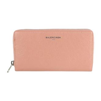 Balenciaga Pre-owned Cuir petite-maroquinerie - Femme - Pre-owned - Rose - Taille: ONE Size