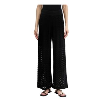 Joseph Ribkoff Chevron Stitch Culotte Hose - - Trousers - Damen - Schwarzk - S
