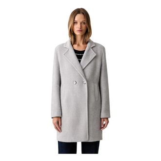 Fracomina Doppelreihiger Mantel - - Coats - Damen - Grau - XL