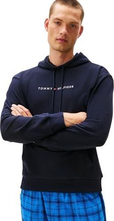 Tommy Hilfiger Sweat &agrave; Capuche Homme avec Capuche, Bleu (Desert Sky), XXL