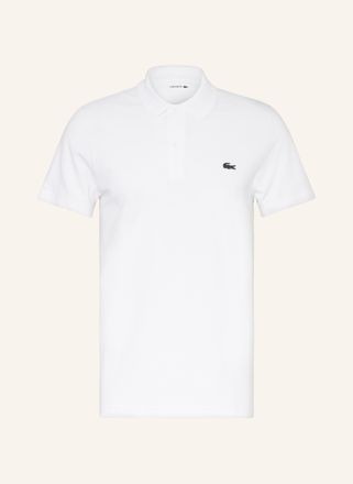 Lacoste Strick-Poloshirt Regular Fit weiss