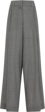 Dries Van Noten Femme, Pantalons, Gris, Taille: 36 FR Podium Pant