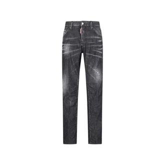 Dsquared2 Homme, Jeans, Noir, Taille: M Easy Wash Cool Guy Jeans