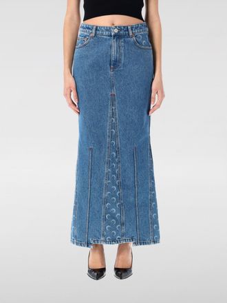 Marine Serre Jupe MARINE SERRE Femme couleur Bleu