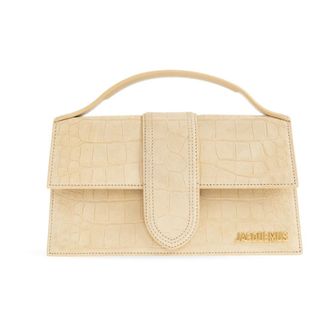 Jacquemus Femme, Sacs, Beige, Taille: ONE Size Grand Bambino Handbag