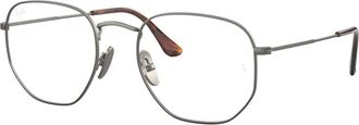 Ray-Ban Hexagonale Brillengestelle - - Accessories - unisex - Grau - 54 MM