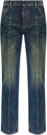 Versace Homme, Jeans, Bleu, Taille: W28 Jeans droits d&eacute;lav&eacute;s