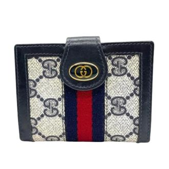 Gucci unisex, Pre-owned, Bleu, Taille: ONE Size Portefeuille en cuir Pre-owned