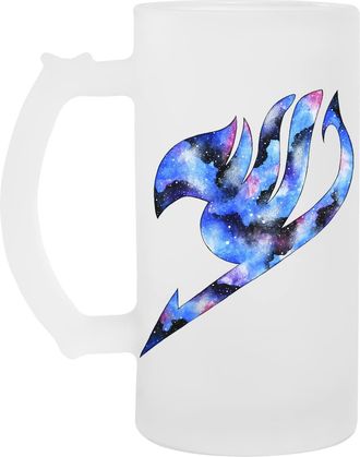 Vendax Vendax Galaxy Fairy Tail-Logo Bierkrug Aus Glas Glass Beer Mug Cup