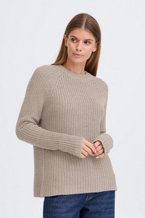 Oxmo Strickpullover OXKanna Kuscheliger Strickpullover