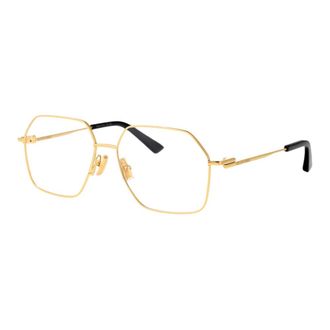 Bottega Veneta Femme, Accessoires, Jaune, Taille: 55 MM Lunettes Optiques