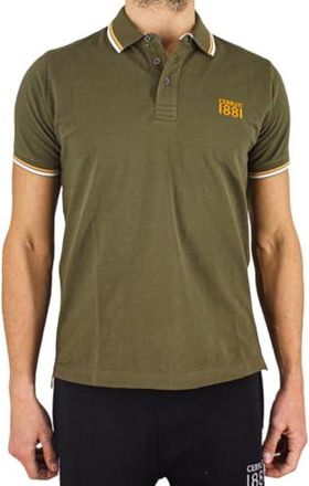 Cerruti Polo Jersey Manches Courtes col liseré New Guido - L Kaki