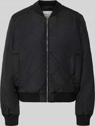 Tom Tailor Denim Regular Fit Bomberjacke mit Rippb&uuml;ndchen