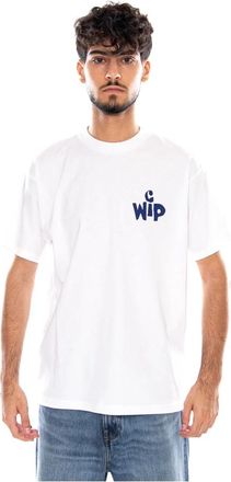 Carhartt Work in Progress S/S Cutout T-Shirt - - Tops - Herren - Wei&szlig; - L