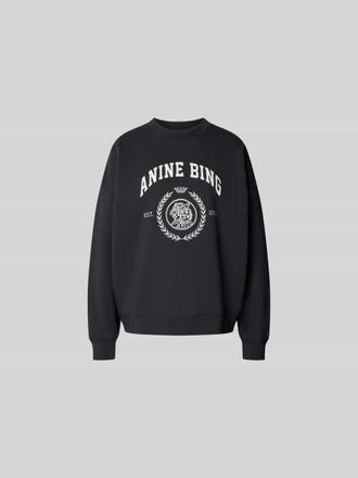 Anine Bing Oversized Fit Sweatshirt mit Logo-Print