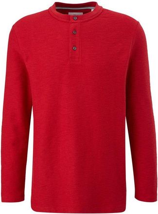 s.Oliver Langarmshirt T-Shirt Longsleeve in Slub-Yarn-Qualit&auml;t