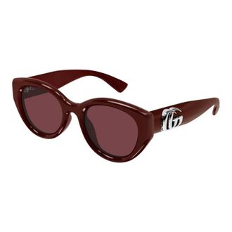 Gucci Cat-eye Sonnenbrille - - Accessories - Damen - Rot - 52 MM