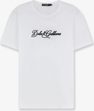 Dolce & Gabbana Cotton t-shirt with Logo - DOLCE & GABBANA - gender_Man