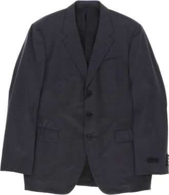 Prada 2000s Sakko aus Wolle - Grau