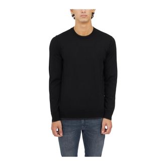 Paolo Pecora Rundhals-Pullover - - Knitwear - Herren - Schwarzk - 2XL