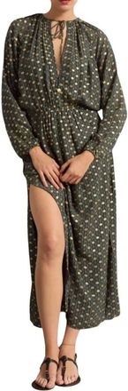 mare di latte Femme, Robes, Vert, Taille: 38 FR Gwendoline Robe Lurex Plumetis