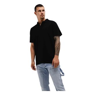Iceberg Schwarzes Poloshirt Klassischer Stil - - Tops - Herren - Schwarzk - S