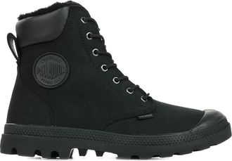 Palladium Pampa Sport Shearling Waterproof, Unisex-Erwachsene, Klassische Stiefel, Schwarz (Black 466), 43 EU