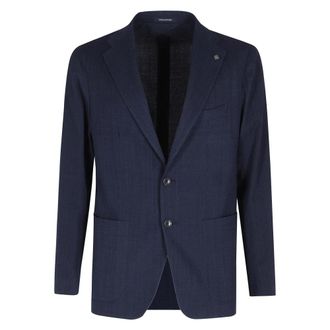 Tagliatore Montecarlo Jacket - - Jackets - Herren - Blau - 3XL