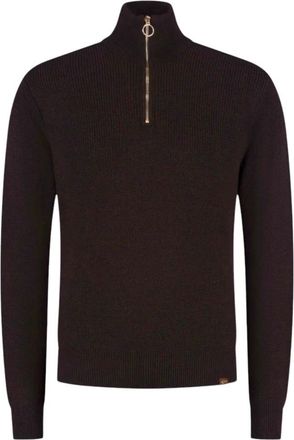 Paul & Shark Pull Col Roul&eacute; Tech Wool - Homme - Pulls - Brun - Taille: 2XL