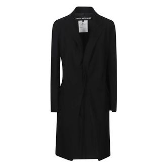 Junya Watanabe Femme, Manteaux, Noir, Taille: 40 FR Long Coat