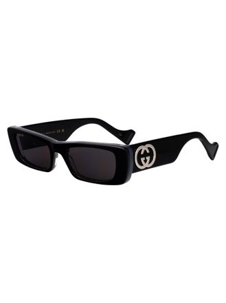 Gucci Womens Sunglasses Gg0516s Black-Grey Acetate Black-Black-Grey Black/black/grey