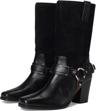 Frye Frye Femme Shiloh Harness Belted Botte Tendance, Noir, 38 EU