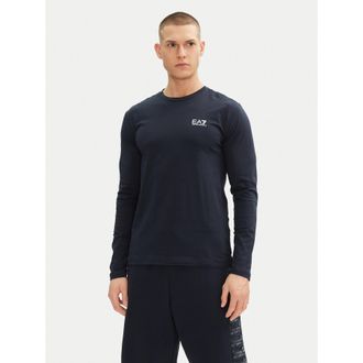 Emporio Armani Longsleeve 8NPT28 PJVQZ 1562 Dunkelblau Slim Fit
