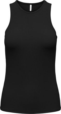Only T-Shirts und Tops Damen Orange Chiffon 15289847, Schwarz, Small