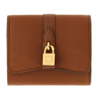 Stella McCartney Femme, Accessoires, Brun, Taille: ONE Size Ryder Tri-Fold Wallet