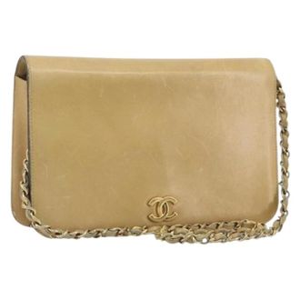 Chanel Pre-owned Vintage Schultertasche - - Pre-owned - Damen - Beige - ONE SIZE