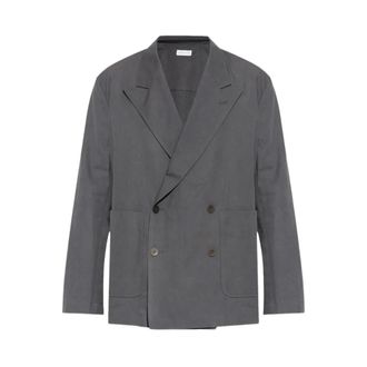 Dries Van Noten Homme, Vestes, Gris, Taille: M Caplans Shirt