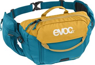 Evoc Hip Pack 3 Tasche + 1,5l Tasche Lehm/Ozeanblau