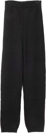 Rick Owens Cashmere Knit Trousers - Black