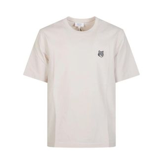 Maison Kitsun&eacute; Maison Kitsune T-Shirts und Poloshirts - - Tops - Herren - Beige - L