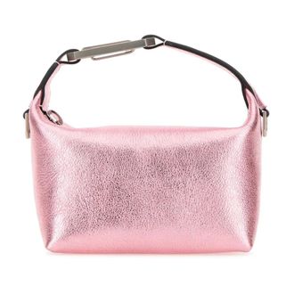 E&eacute;ra Rosa Leder Moonbag Handtasche - - Bags - Damen - Rosa - ONE SIZE