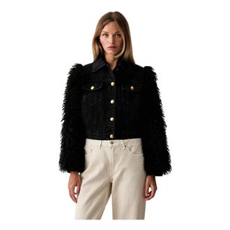 Twinset Damen, Jacken, Grau, XSGr&ouml;&szlig;e