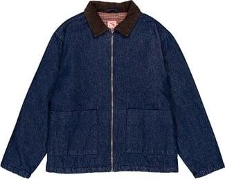 Olow Veste col classique en denim de coton