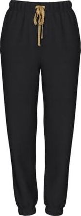 Pieces Pieces Pcchilli Hw Heart Sweat Pants Pantalon de Jogging, Noir, L Femmes
