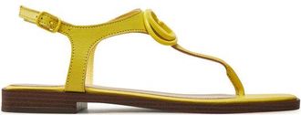 Guess Sandalen FLJMIR LEA03 Gelb