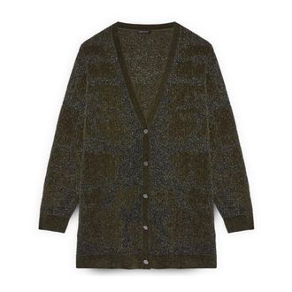 Fiorella Rubino Damen, Strickwaren, Gr&uuml;n, MGr&ouml;&szlig;e