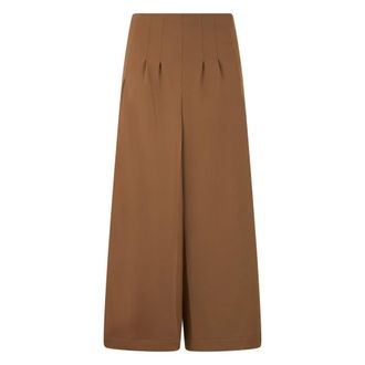 Alberta Ferretti Baggy Pants - - Trousers - Damen - Braun - S