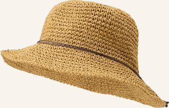 P.A.C. Strohhut Lilen beige