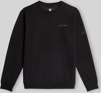 G-Star Sweatshirt mit Ton-in-Ton Logo-Details